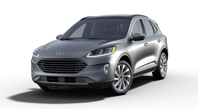 2021 Ford Escape Titanium Hybrid Iconic Silver, 2.5L iVCT Atkinson ...